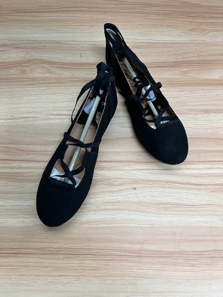 Closed Toe Ballet Style Shag Shoes | Merle Norman Downtown Salisbury